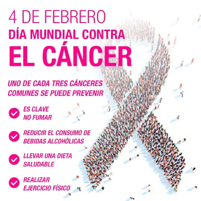 4 de febrero: Día Mundial Contra el Cáncer
